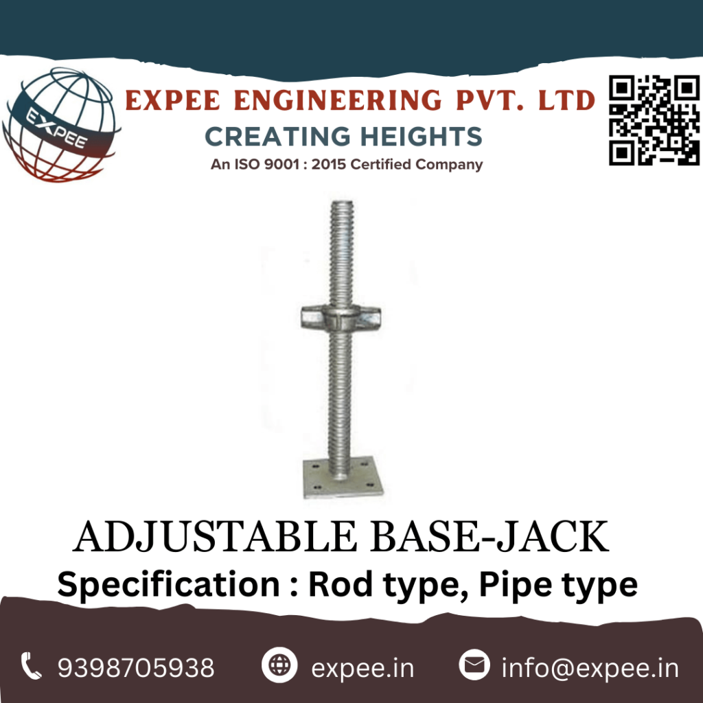 Base Jack Scaffolding in Hyderabad | Expee Engineering